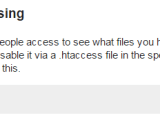Configuration Disable Directory Browsing Using Apache Htaccess File