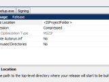 Shallow Folder Structure Installshield Option In Visual Studio 2012