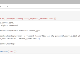 Python Tensorflow Gpu Recognized In The Terminal But Not In The