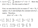 Matrices Understanding The Solution To A Matrix Problem Mathematics