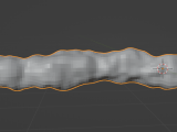 Stretch Noise Displacement Along Curve Geometry Nodes Blender Stack