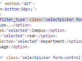 Javascript Make Sure Selected Value Is Shown In First Select Input