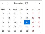Reactjs React Calendar Css Overriding Isn T Applying To The Calendar