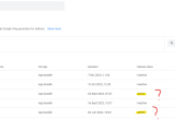 Android Play Console App Bundle Explorer Active Release Status