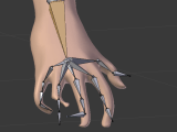 Rigging Hand Rig Not Deforming Properly Blender Stack Exchange