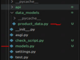 Python Problem In Importing Model Files From Same Module Stack Overflow