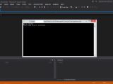 Force Microsoft Visual Studio To Show Results Only In Output Window