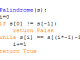 Indexing How To Check For Palindrome Using While Loop Python Stack