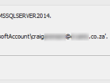 Sql Server 2014 Unable To Connect With Microsoft Account Or Sa