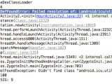 Android Studio Stack Java Lang Noclassdeffounderror Failed Resolution