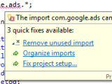 Java The Import Com Google Ads Cannot Be Resolved Stack Overflow