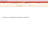 Javascript Datatablecolumns Resizable Only On Maximize Stack Overflow
