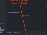 How Can I Run Git Commit And Git Push In Atom Stack Overflow
