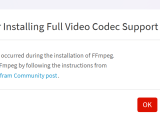 Export How To Automatically Install Ffmpeg Without An Error