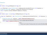 C Async Call With Httpclient In Pcl Stack Overflow
