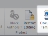 Apply Template To An Existing Word Document File Super User