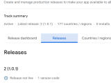 Android Play Store Console Displaying Release Not Live Stack Overflow
