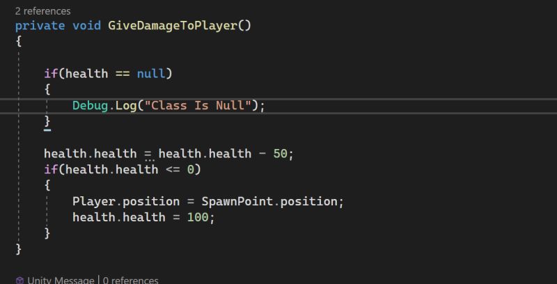 Unity C Class Set To Null Is There Fix Stack Overflow - Retina Gradient Arts for Desktop