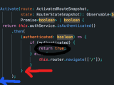 Javascript Does Return In A Then Callback Return From Inner Or