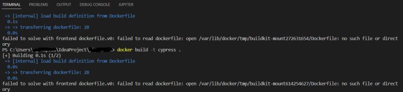 Docker Cypress Version 10 Failed To Read Dockerfile Stack Overflow - Gradient Wallpapers - Stunning Desktop Collection