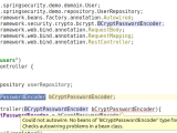 Java Spring Security 5 No Beans Of Type Bcryptpasswordencoder Found
