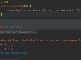 Key Value Assertequals Tests In Java Doesn T Work For Pair Objects