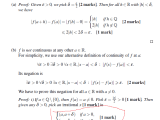 Continuity Showing A Function Is Not Continuous At Any Other Points