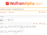 Partial Derivative Why Is Wolframalpha And Wolframalpha Widgets