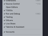 Can T Find The File Explorer Part Of The Activity Bar In Vs Code