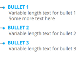 Html Make Vertical Border Along With Bullets Using Css Pseudo