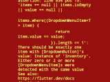 Dart Flutter Error While Dropdownbutton Select Stack Overflow