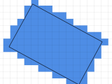 Math Rotated Rectangle Rasterisation Algorithm Stack Overflow