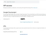 Android Multiple Google Cloud Project Linking To Api Access In Play