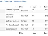 Javascript Jquery Datatables Custom Column Visiblity