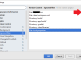 Svn Ignore Files When Commit Android Studio Stack Overflow