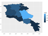 Geopandas Map With Sub Regions In Python Choropleth Stack Overflow