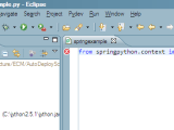 Python How To Setup Springpython With Jython And Eclipse Pydev