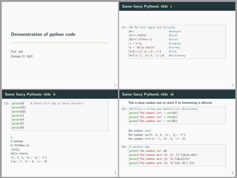 Displaying Neat Python Code In Beamer Latex Stack Overflow - Premium Ocean Texture Gallery - Retina
