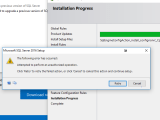 Visual Studio 2017 New Sql Server Installation