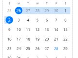 Javascript How To Select Whole Week On Date Picker Angular Material