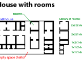 Algorithm Procedural House With Rooms Generator