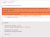 C Accessing Vector Elements When Passed Using Template Stack Overflow