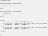 Javascript How Does Angularjs Resolves Call To Variables On Scope In