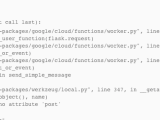Python And Import Requests On Http Google Cloud Functions Stack