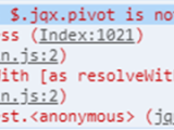 Javascript How To Fix Uncaught Typeerror Jqx Pivot Is Not A