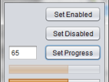 Java Possible To Disable A Progress Bar In Swing Stack Overflow