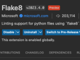 Vs Code Changing How Flake8 Warnings Errors Are Displayer Stack Overflow