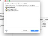 Setting Python Interpreter In Eclipse Mac Stack Overflow