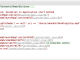 Javafx Java Illegal Argument Exception While Running My Java