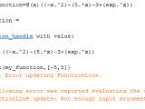 Matlab Not Enough Input Arguments For Anonymous Function Stack Overflow